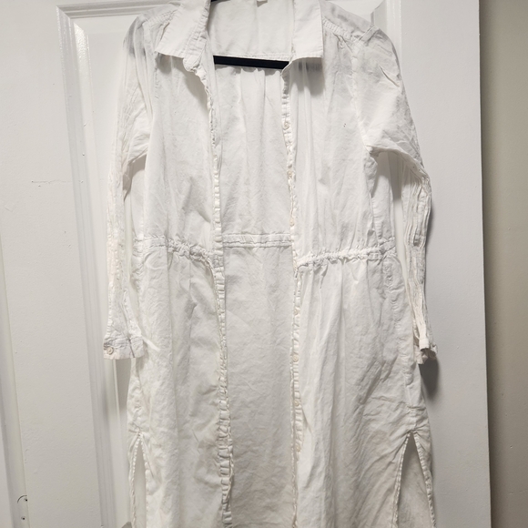 J. Crew | Dresses | J Crew White Long Sleeve Dress | Poshmark